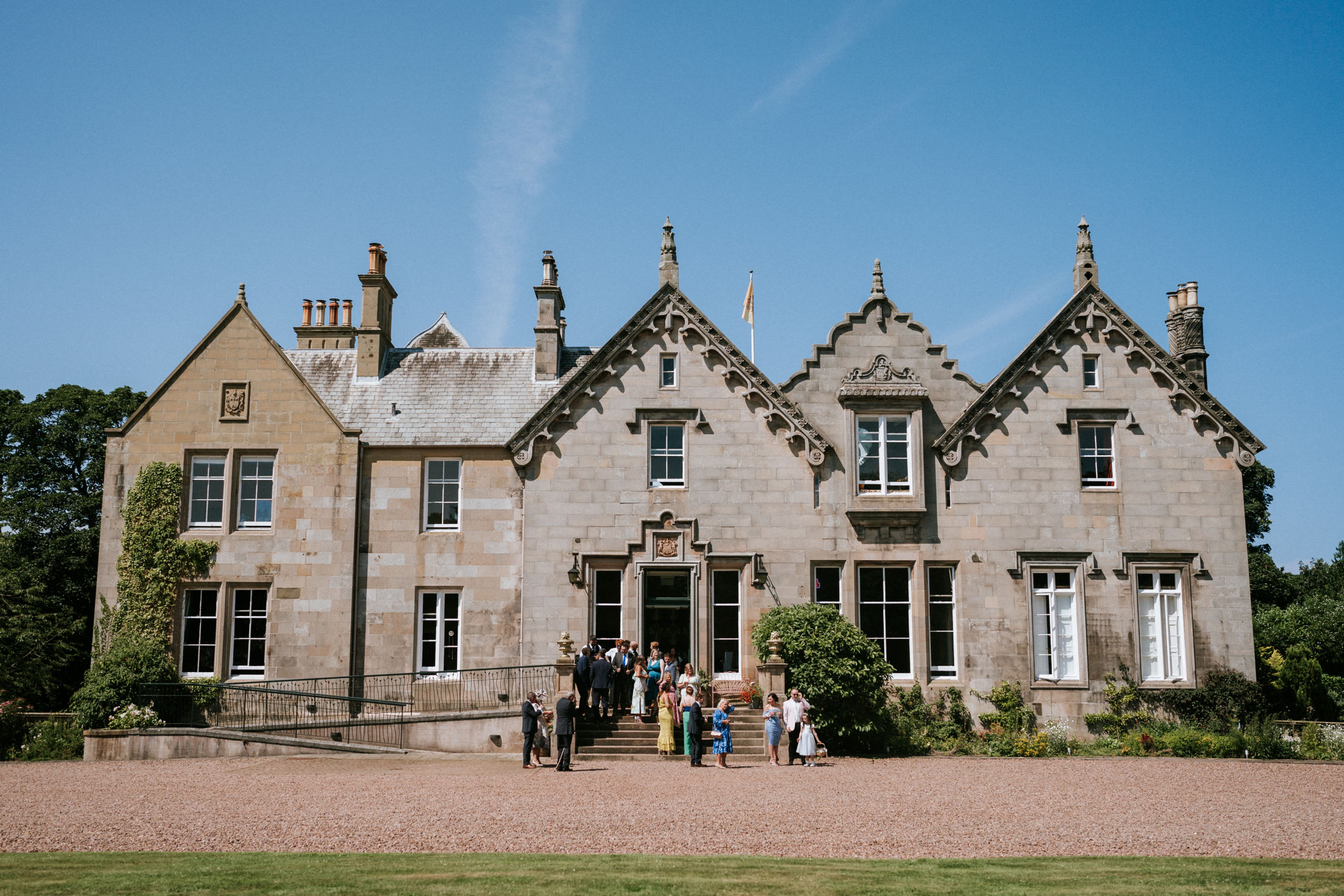 Netherbyres House | An elegant & quirky wedding venue in the Scottish ...