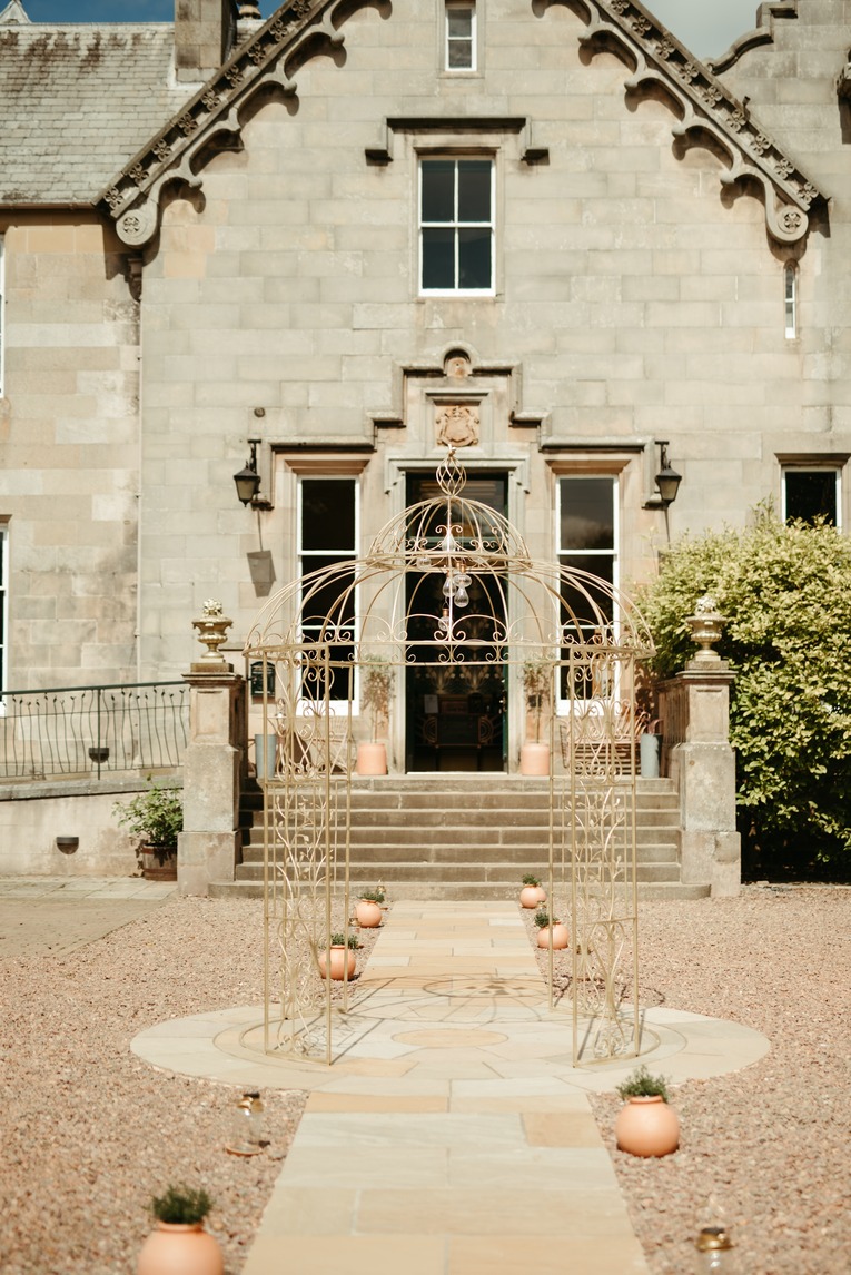 Netherbyres House | An elegant & quirky wedding venue in the Scottish ...